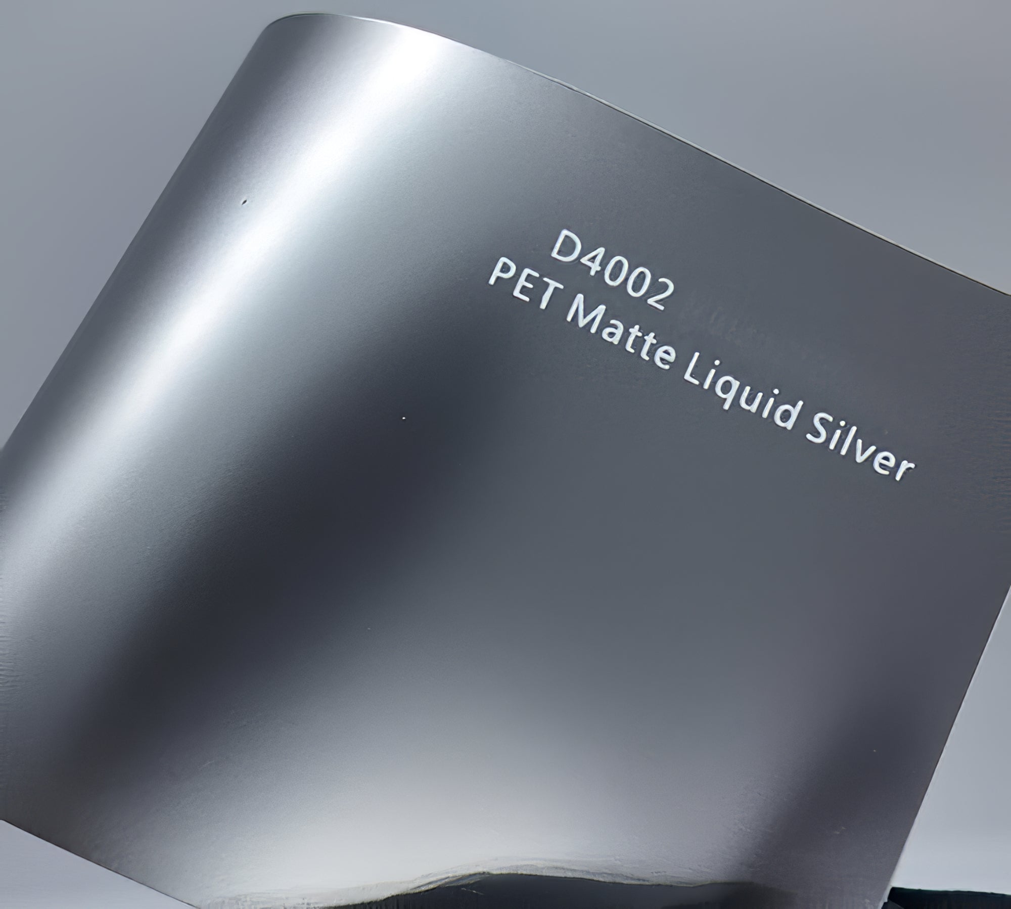 PET Matte Liquid Silver - D4002 – NiceWrapUSA